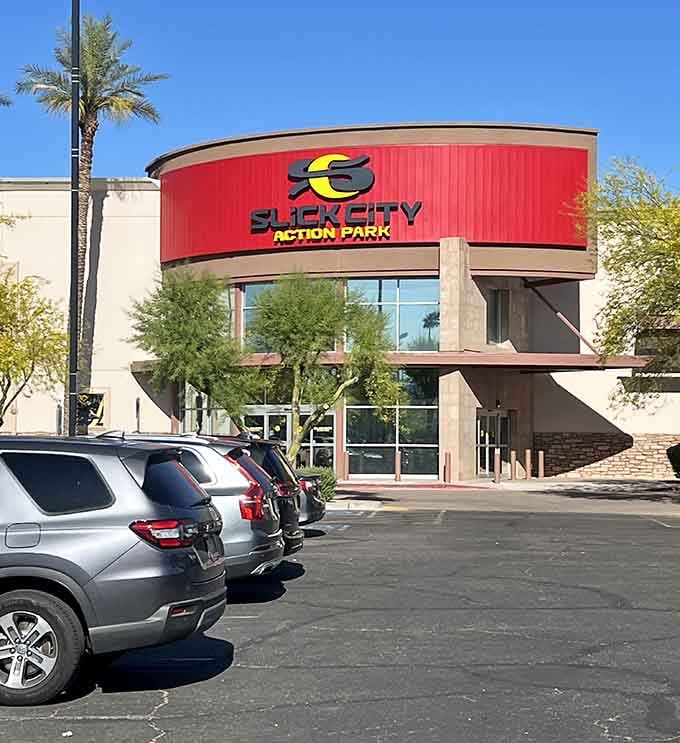 From the outside it looks normal, but inside awaits enough fun to justify the drive from anywhere.