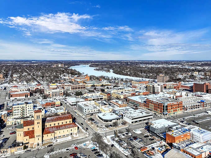 Winter transforms St. Cloud into a snow globe scene, minus the tourist prices and parking nightmares.