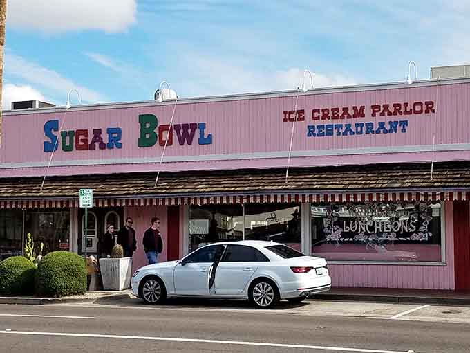 The storefront stands as a delicious monument to the radical idea that change isn't always improvement after all.