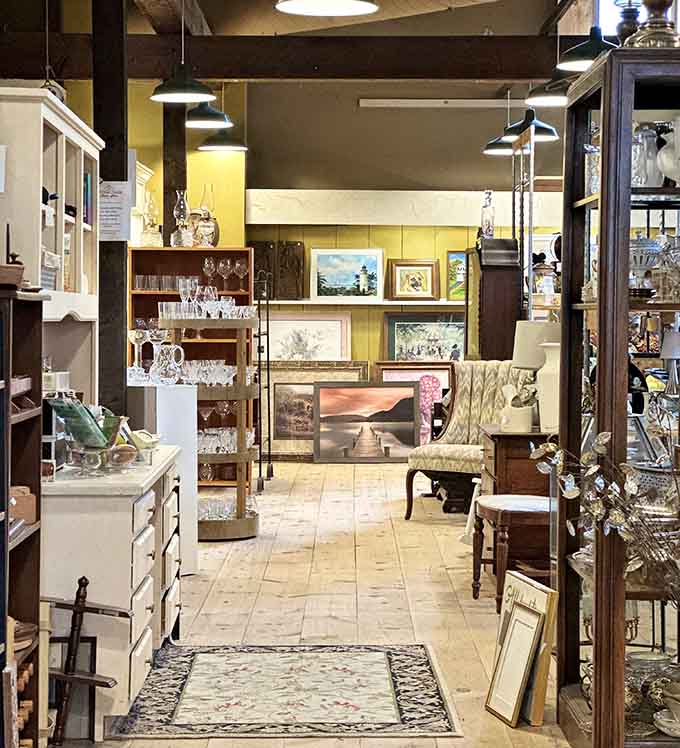 Layer upon layer of curated vintage finds, proof that one visit definitely won't be enough here.