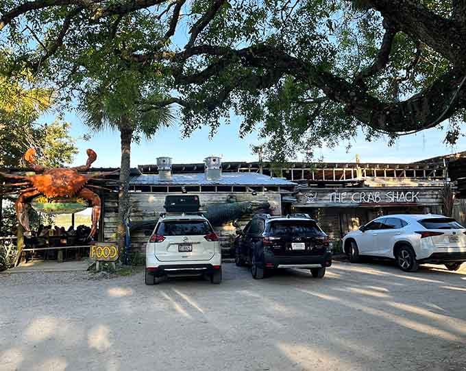 When the parking lot is this full, you know the locals have spoken and the verdict is delicious.
