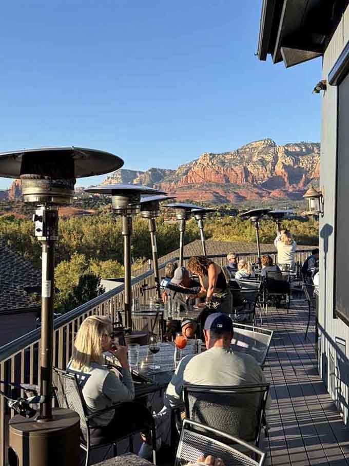 Dining on the patio with those views means your Instagram followers will hate you, but your taste buds will thank you.