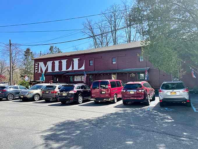 That parking lot tells you everything: when this many cars show up, you're onto something good.