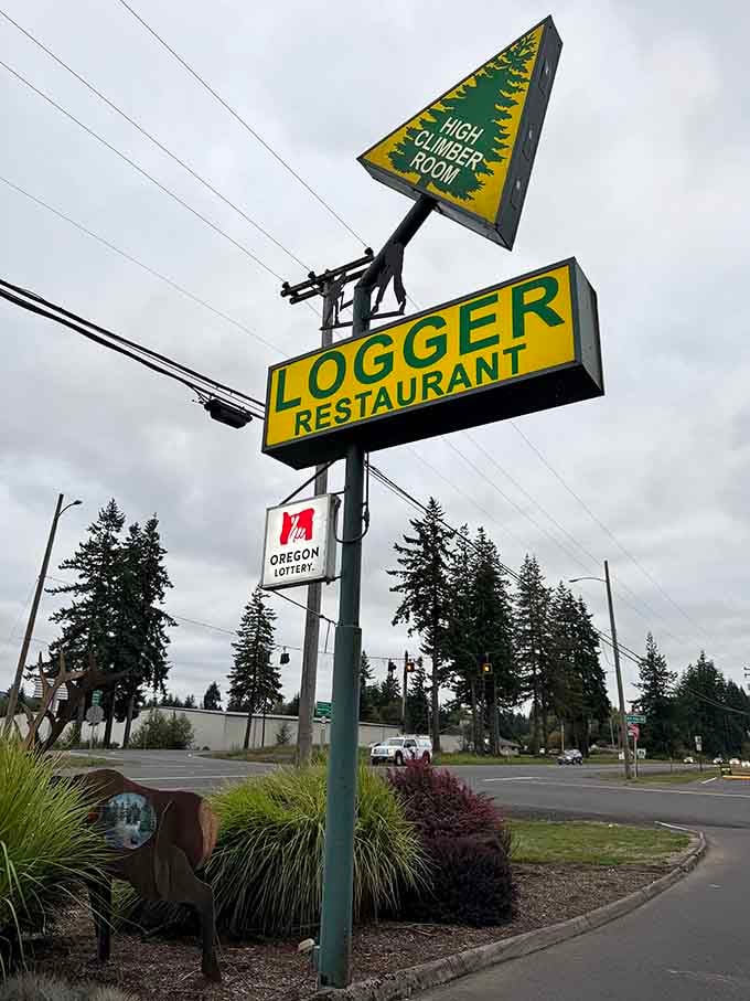 That yellow sign stands tall as a beacon for anyone seeking honest food without pretension or apology.