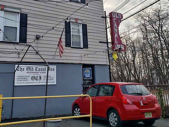 The vintage signage stands proud, a beacon for locals who know exactly where to find their favorite spot.