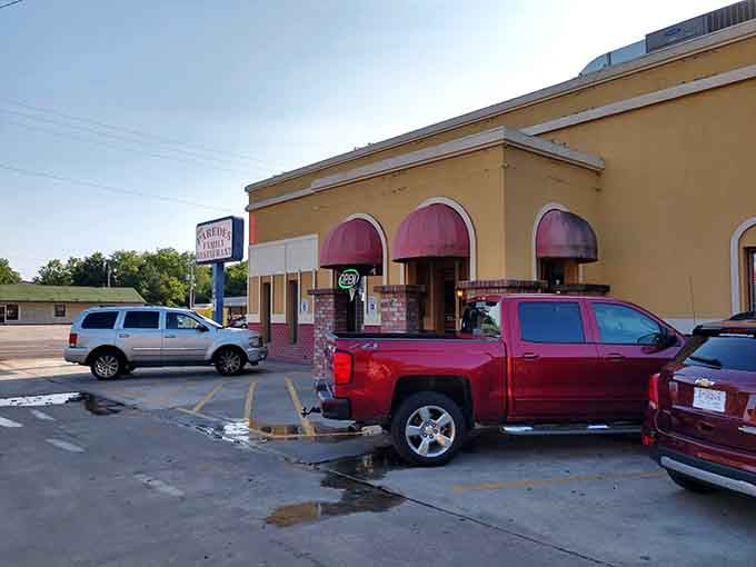 The parking lot fills up fast because word travels quickly when dessert spreads achieve legendary status in East Texas.
