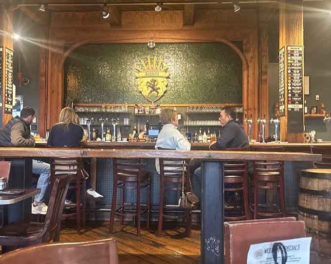 The bar where craft beer dreams come true and conversations flow as smoothly as the taps.