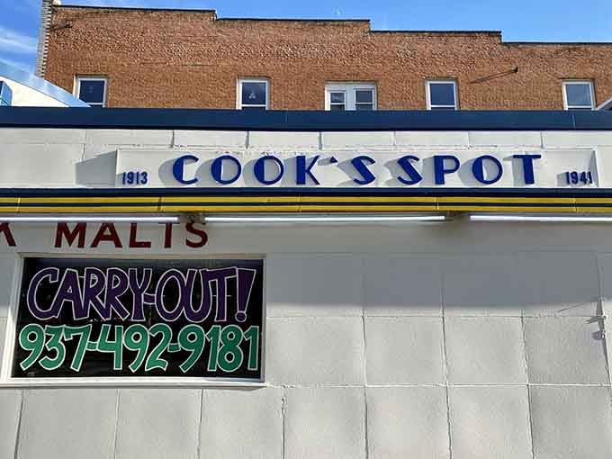 Cook's Spot since the 1940s: proof that when you do something right, people remember for generations.