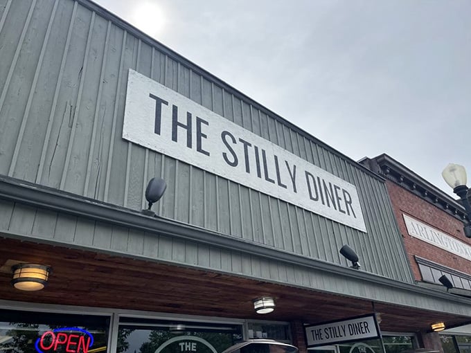 That bold signage announces you've arrived at breakfast headquarters, where the locals have been eating all along.