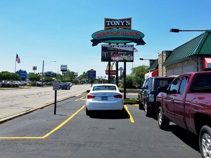 A packed parking lot on a sunny day is the most honest restaurant review you'll ever find anywhere.