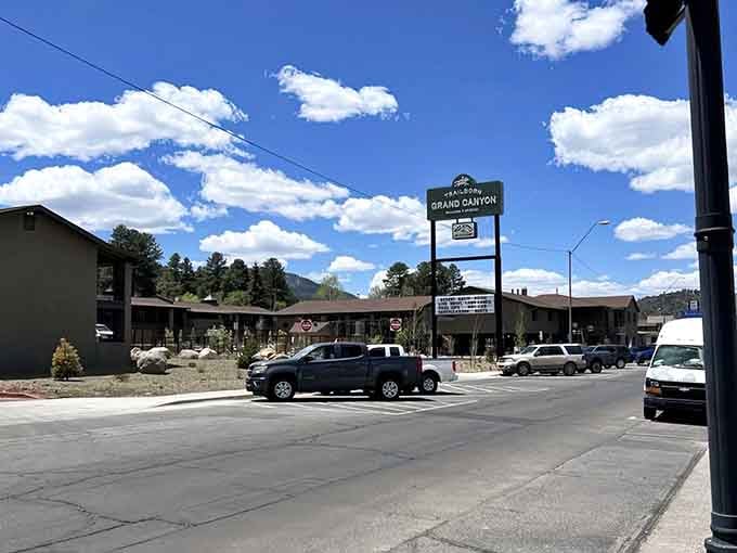 The street view might look unassuming, but behind that facade lies one of Route 66's best-kept secrets.