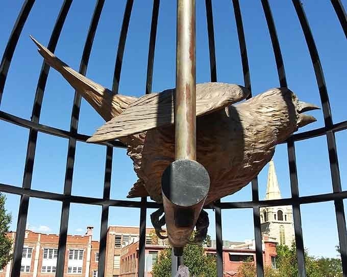 Public art adds character to downtown streets, showing that culture thrives even in Colorado's most affordable communities.