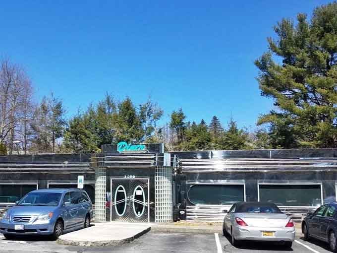 The classic diner facade welcomes you from the parking lot, promising an experience that's worth every single calorie you're about to consume.