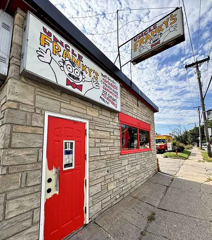 That bright red door is your gateway to some of the most satisfying comfort food Minneapolis has to offer.