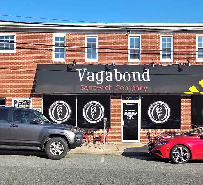 The storefront beckons from the street, promising sandwich adventures that'll make your taste buds sing loudly.