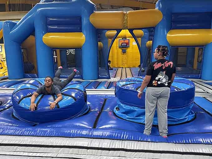 Kids master the spinning challenge while proving they possess balance abilities that abandoned adults somewhere around age thirty.