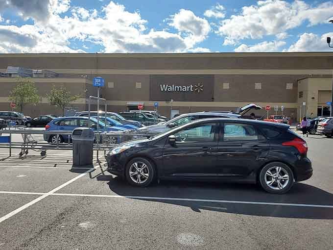 A parking lot that actually has spaces available, which in retail terms qualifies as a minor miracle.