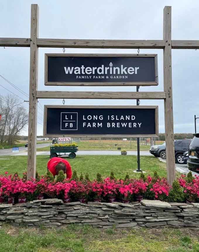 When your farm shares space with a brewery, you know someone's priorities are absolutely spot-on perfect.