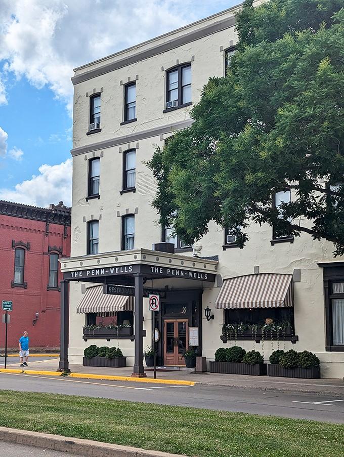 The Penn Wells stands ready to host you with that perfect blend of historic charm and modern comfort.