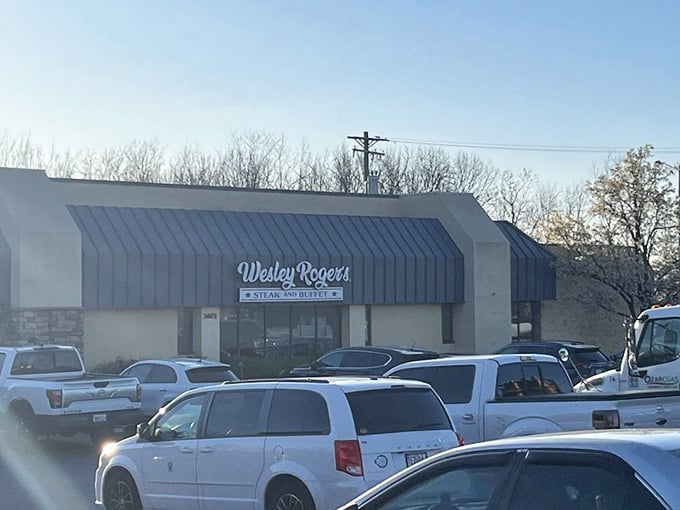 That packed parking lot tells you everything you need to know about this local favorite.