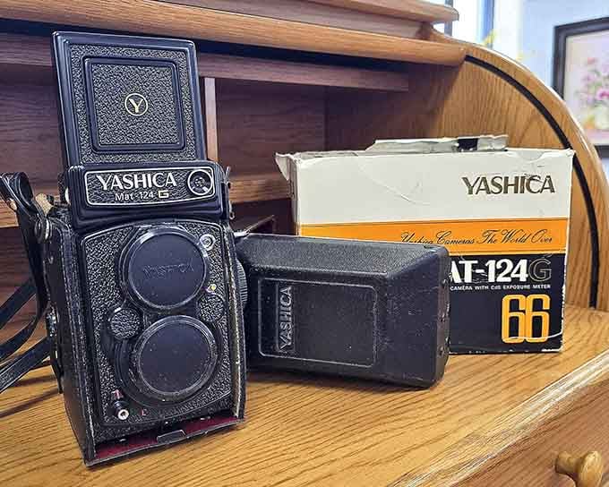 Vintage Yashica cameras that remind us when photography required actual skill, not just good Instagram filters.