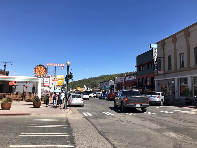 Main Street bustles with activity as visitors discover that Williams isn't just a pit stop but a destination worth slowing down for and actually exploring.