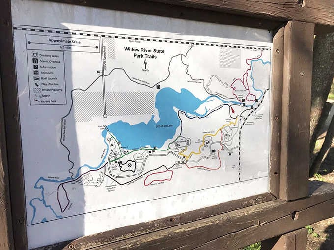 The park map showing all the adventures waiting to be discovered across nearly 3,000 acres of Wisconsin beauty.