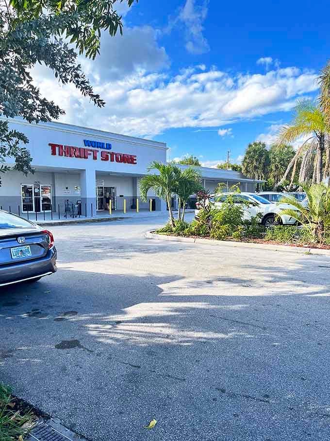 Plenty of parking means the hardest part of your visit is deciding what to leave behind.