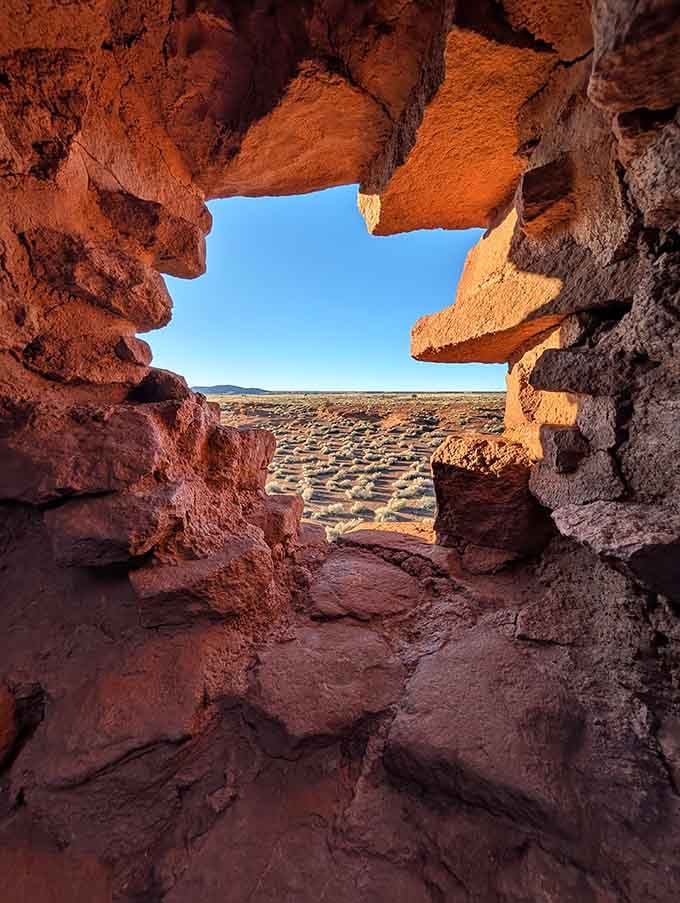 Stone windows framing desert vistas like nature's own perfectly composed photograph waiting to happen.