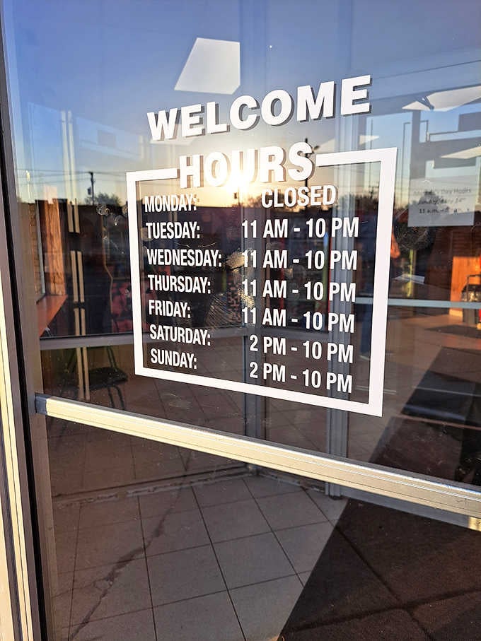 Closed Mondays because even rib masters need a day to recover from making everyone else so happy.