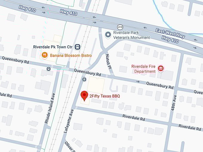 16. 2fifty texas bbq map