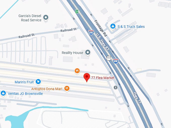 16. 77 flea market map