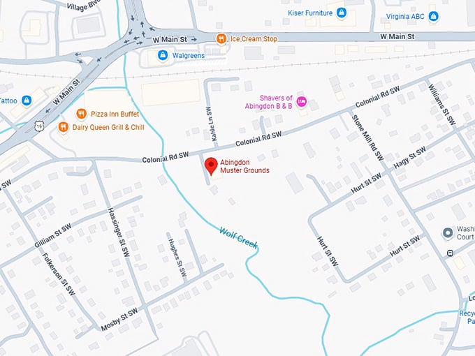16. abingdon muster grounds map