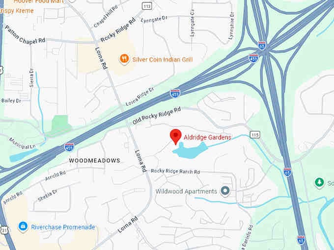 16. aldridge gardens map