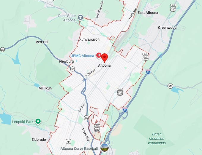 16. altoona map