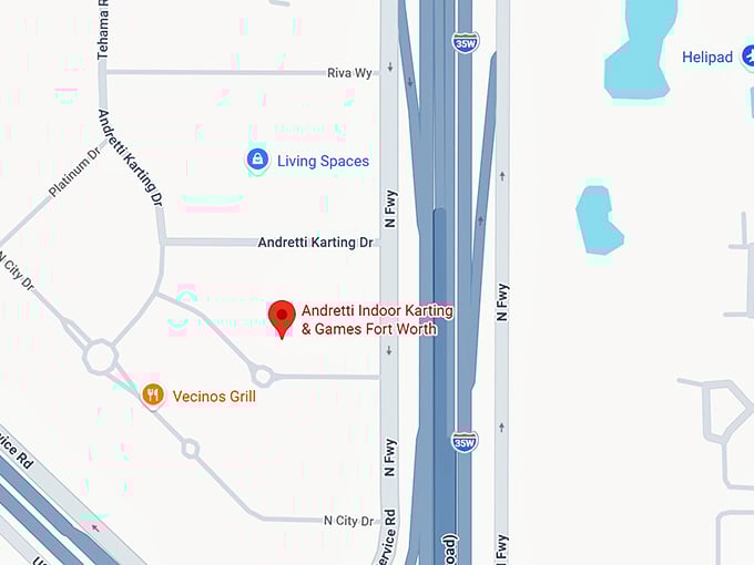 16. andretti indoor karting & games fort worth map