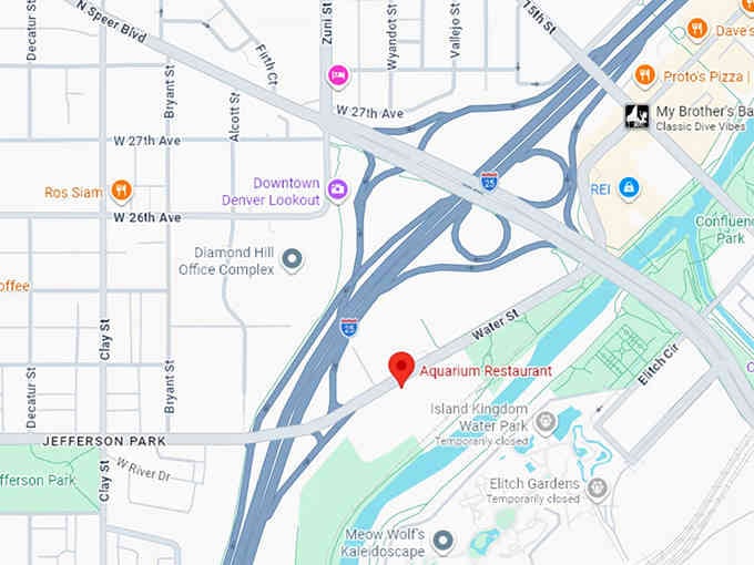 16. aquarium restaurant map