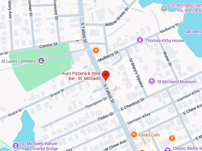 16. ava&rsquo;s pizzeria & wine bar map