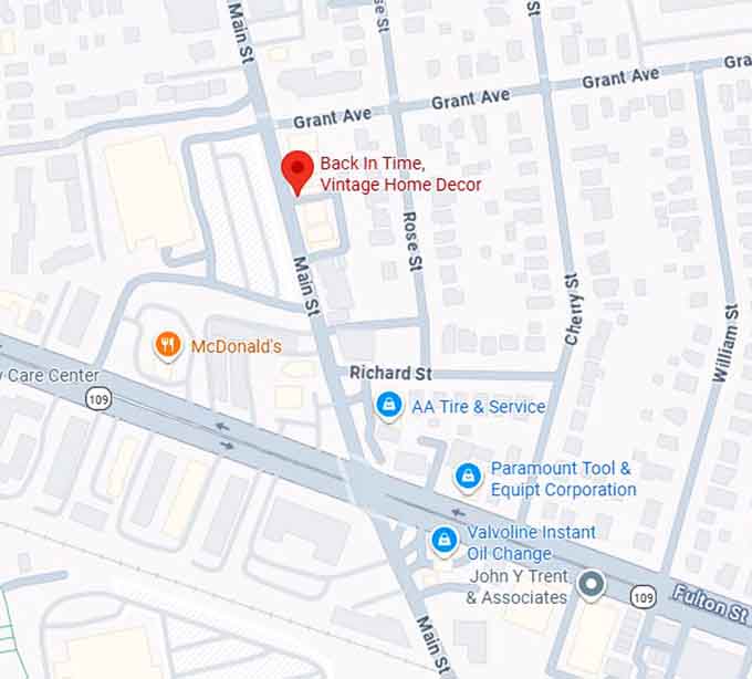 16. back in time, vintage home decor map