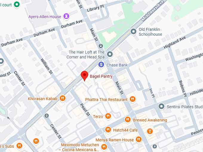 16. bagel pantry map