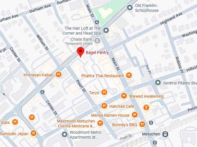 16. bagel pantry map