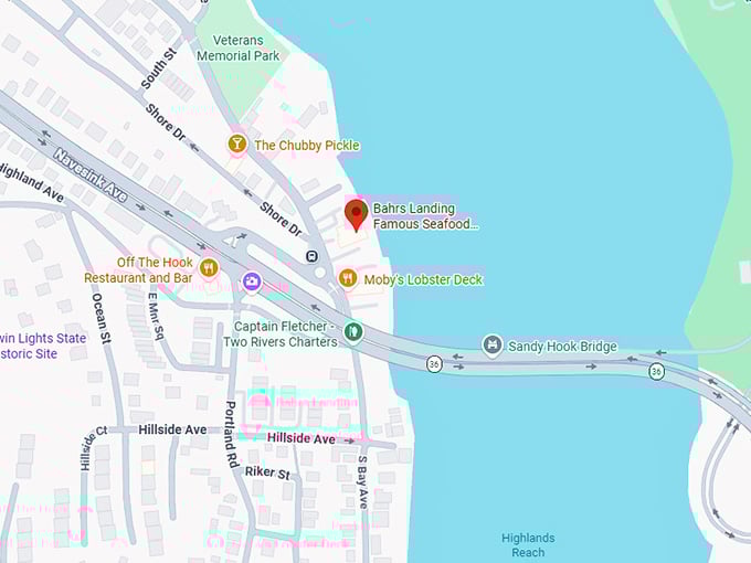 16. bahrs landing's map