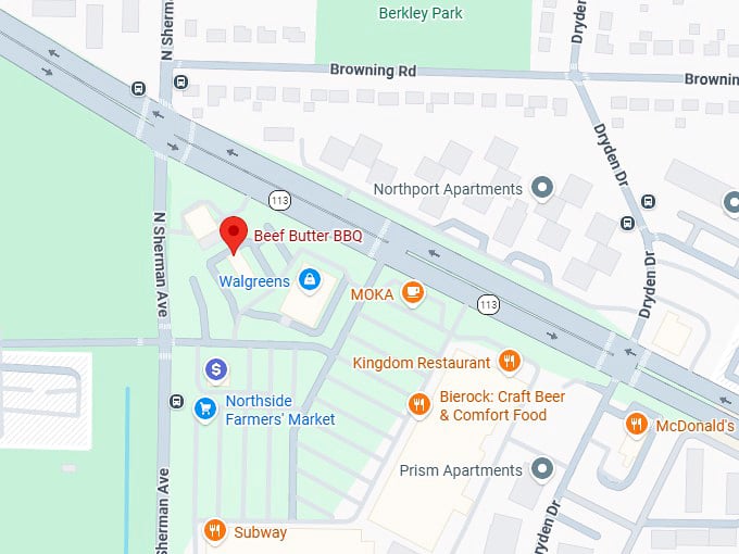 16. beef butter bbq map
