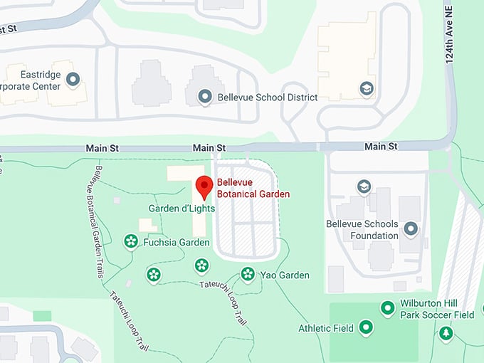 16. bellevue botanical garden map