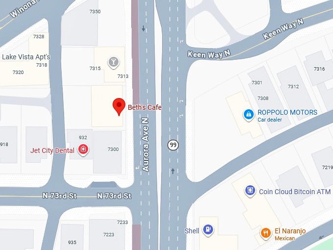 16. beth's cafe's map