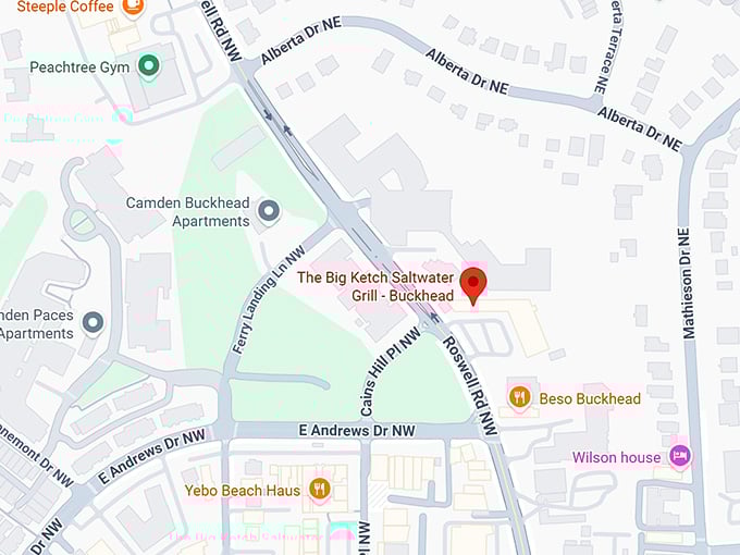 16. big ketch saltwater grill map