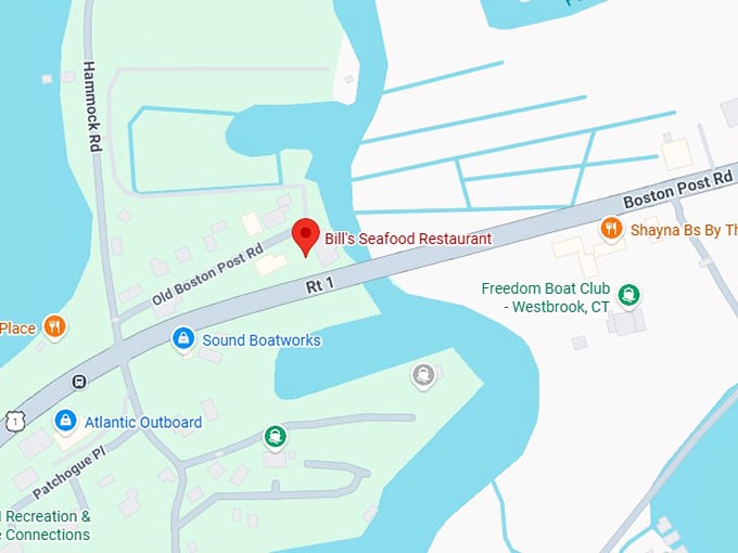 16. bill's seafood restaurant map