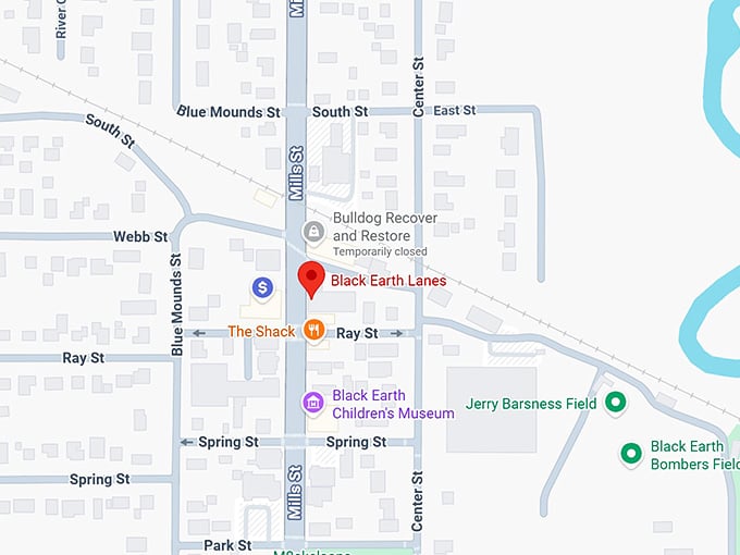 16. black earth lanes map