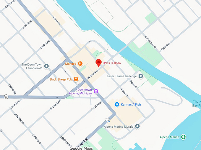 16. bob's bullpen map