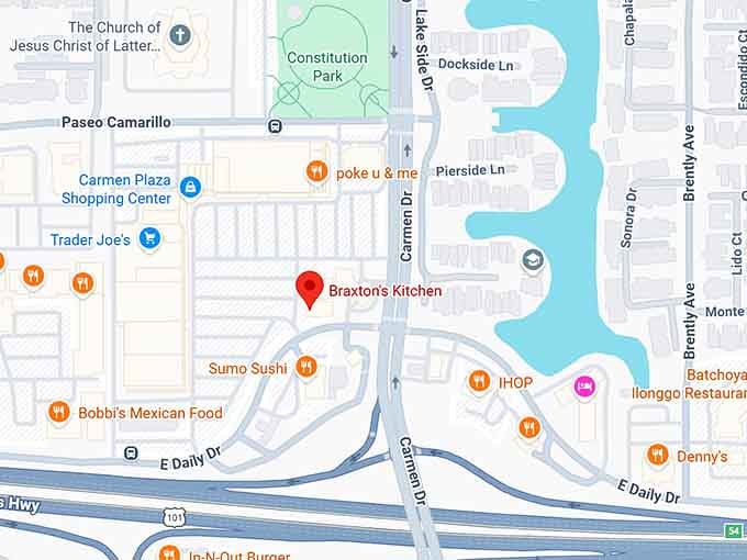 16. braxton's kitchen map